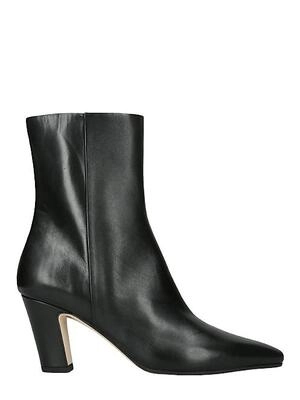 AeydĒ Maris 75 Leather Heeled Ankle Boots - Black