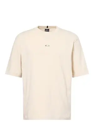 Oakley Reserve Strato Raised-logo Cotton T-shirt - Mist