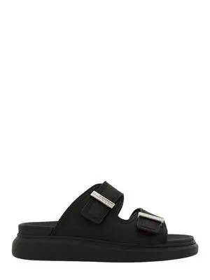Alexander McQueen Oversized Hybrid Sandal - Black