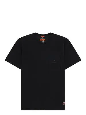 PARAJUMPERS T-shirt Malham Con Taschino - Black