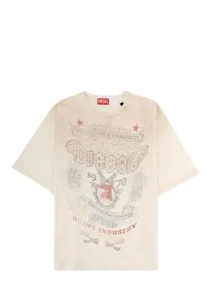 DIESEL® T-shirt Alecy - Cream