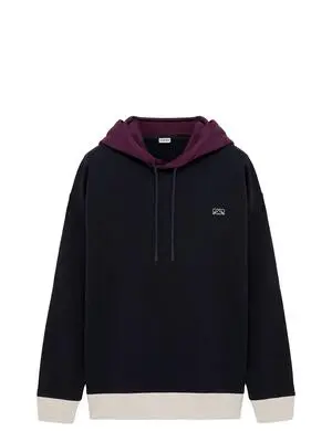 Loewe Cotton Hoodie - Blue