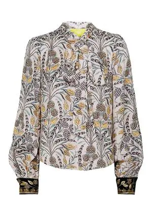 PHILIPPA 1970 Jazmin Printed Viscose Shirt - Pink
