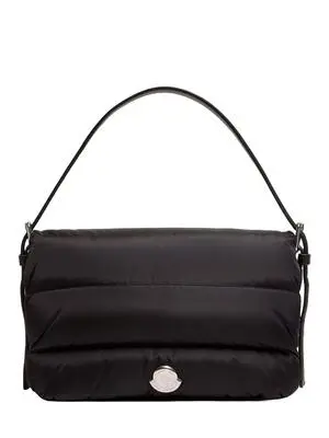 Moncler Caradoc Padded Nylon Shoulder Bag - Black