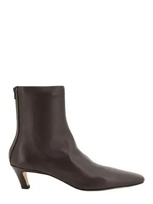 TOTEME Leather Boots - Brown