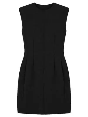 THE FRANKIE SHOP Bryn Structured Short Dress - Black