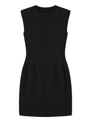 THE FRANKIE SHOP Bryn Structured Short Dress - Black