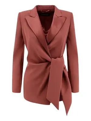 Max Mara Mxebano Cady Blazer - Brown