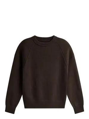 THE FRANKIE SHOP Lina Wool Blend Sweater - Brown