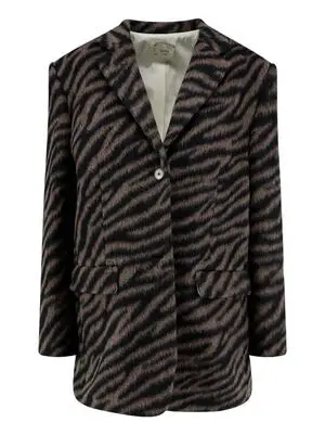 ALYSI Jungle Maxi Blazer