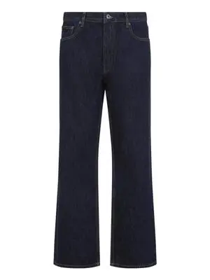 Off-White Half Arrow Slim Relax Jeans - Blue