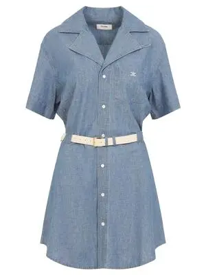 Celine Denim Dress - Blue