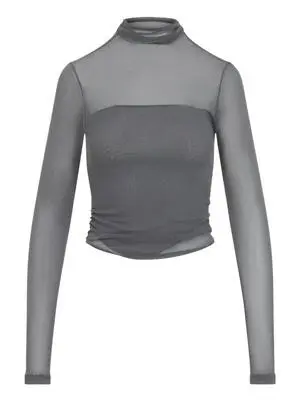 LEMAIRE Bellerina Foulard Top - Gray