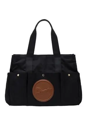 Chloé Navy Cotton Changing Bag - Blue