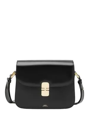 A.p.c. Grace Leather Bag - Black