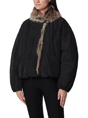 Isabel Marant Étoile Charone Short Parka In Polyester - Black