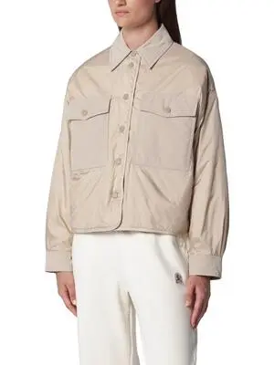Max Mara Almond Reversible Cropped Jacket - Beige