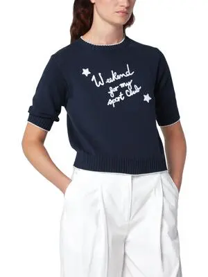 MAX MARA Boxy Denim Cotton Shirt