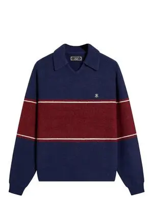 Kith Boucle Ulysses Sweater 'nocturnal - Blue