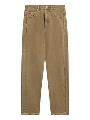 Kith Herringbone Denim Webster Chill 'deliver - Tan