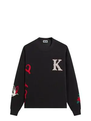 Kith Varsity Lawson Crewneck 'black' Black