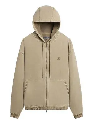 Kith Fleece Lined Denim Nyx Jacket 'folly - Tan