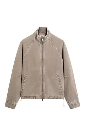 Kith Herringbone Denim Efron Track Jacket 'factor - Tan
