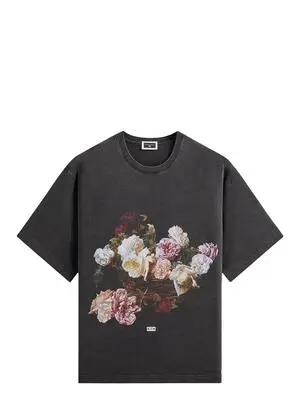 Kith Records For New Order Florals Vintage Alex Tee 'black' Black