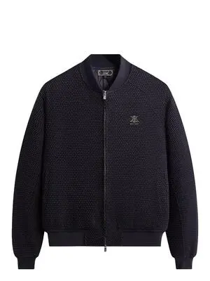 Kith Chenille Roy Bomber Jacket 'ink - Black