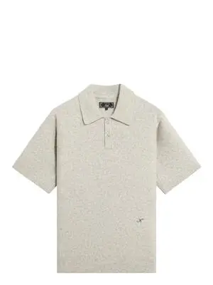 Kith Boucle Tobey Polo 'light Heather - Grey