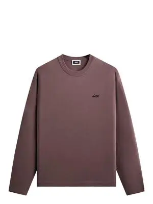 Kith Long Sleeve Alex Boxy Tee 'matrix - Red