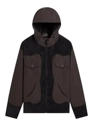 Kith Nylon Faille Austin Jacket 'kindling' Brown