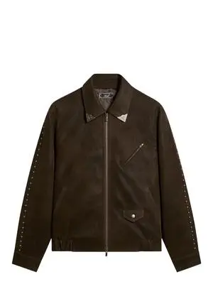 Kith Velvet Patina Studded Cassius Jacket 'clever - Brown