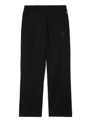 Burberry Knight Cotton Blend Track Pants - Black