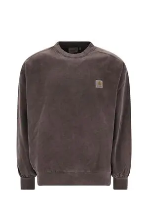 Carhartt Work In Progress Relaxed Fit Crewneck Sweatshirt - Brown