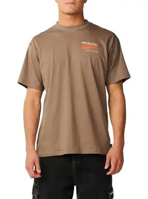 RIP CURL S-series Vaporcool Journey Man Loose Graphic T-shirt