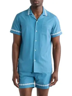 MAVRANS Link Weekend Camp Shirt - Blue
