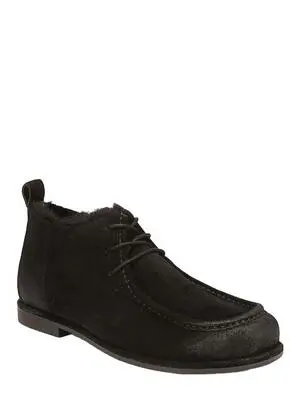 Sam Edelman Cameron Cozy Leather Boot - Black