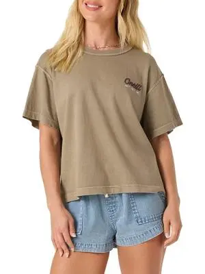 O'Neill Lefty Boxy Graphic Tee Shroom