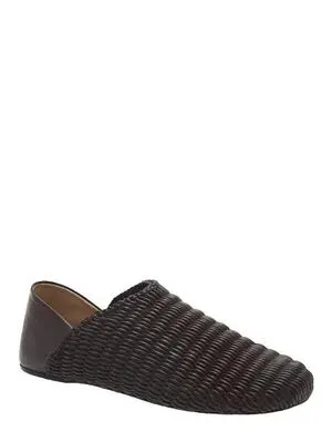 JW Anderson Convertible Slipper Mule - Chocolate Brown