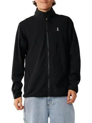 Rip Curl S-series Polar Zip Through Crew Jacket - Black