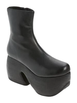 Comme Des Garçons Platform Bootie - Black