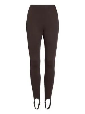 LESET Rio Stirrup Pants - Chocolate