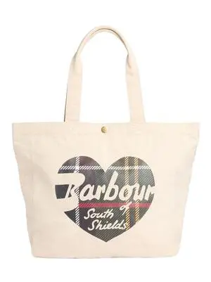 Barbour Heart Tote Bag - Ecru/classic