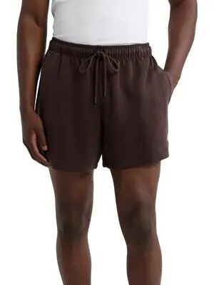 Daniel Buchler Butter Soft Lounge Shorts Hickory