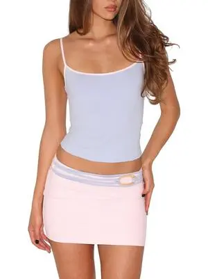 TIGER MIST Greer Scoop Neck Tank - Blue