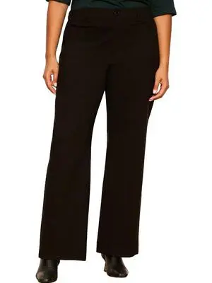 Sanctuary Marine Ponte Straight Leg Pants - Black