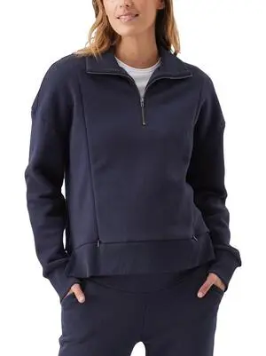 RIPE MATERNITY Andi Nursing Sweat - Navy