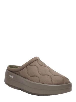 OOFOS Oomega Posh Mule - Truffle