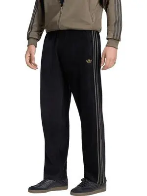 Adidas Firebird Velour Track Pants Black